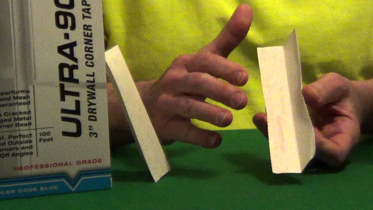 Drywall Tape - Laminated Compound Tape - YouTube