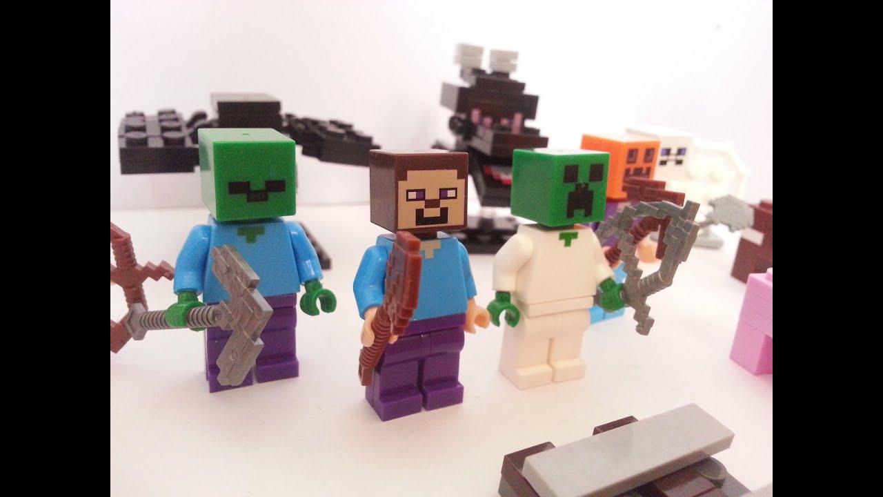 เลโก้จีนรีวิว LELE Minecraft Minifigures By.T&J ToyS Review - YouTube