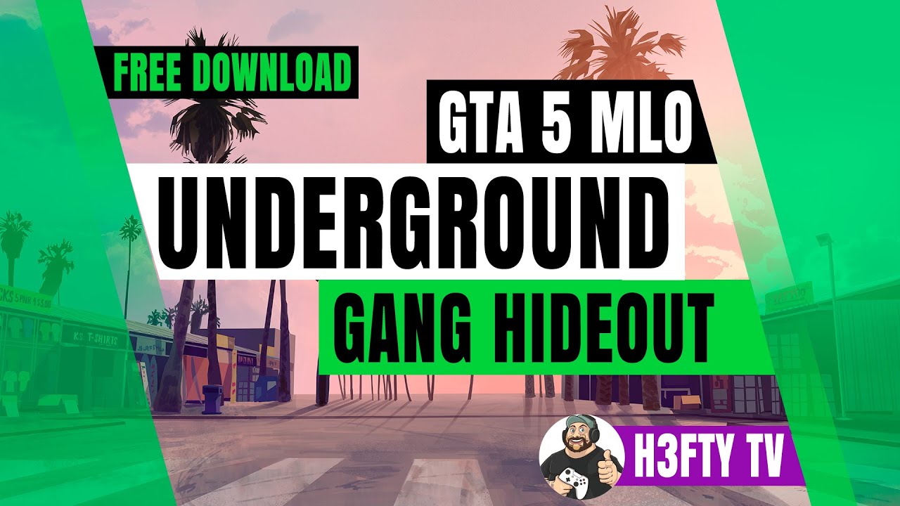 [GTA5-MLO] Downtown Underground hideout - YouTube