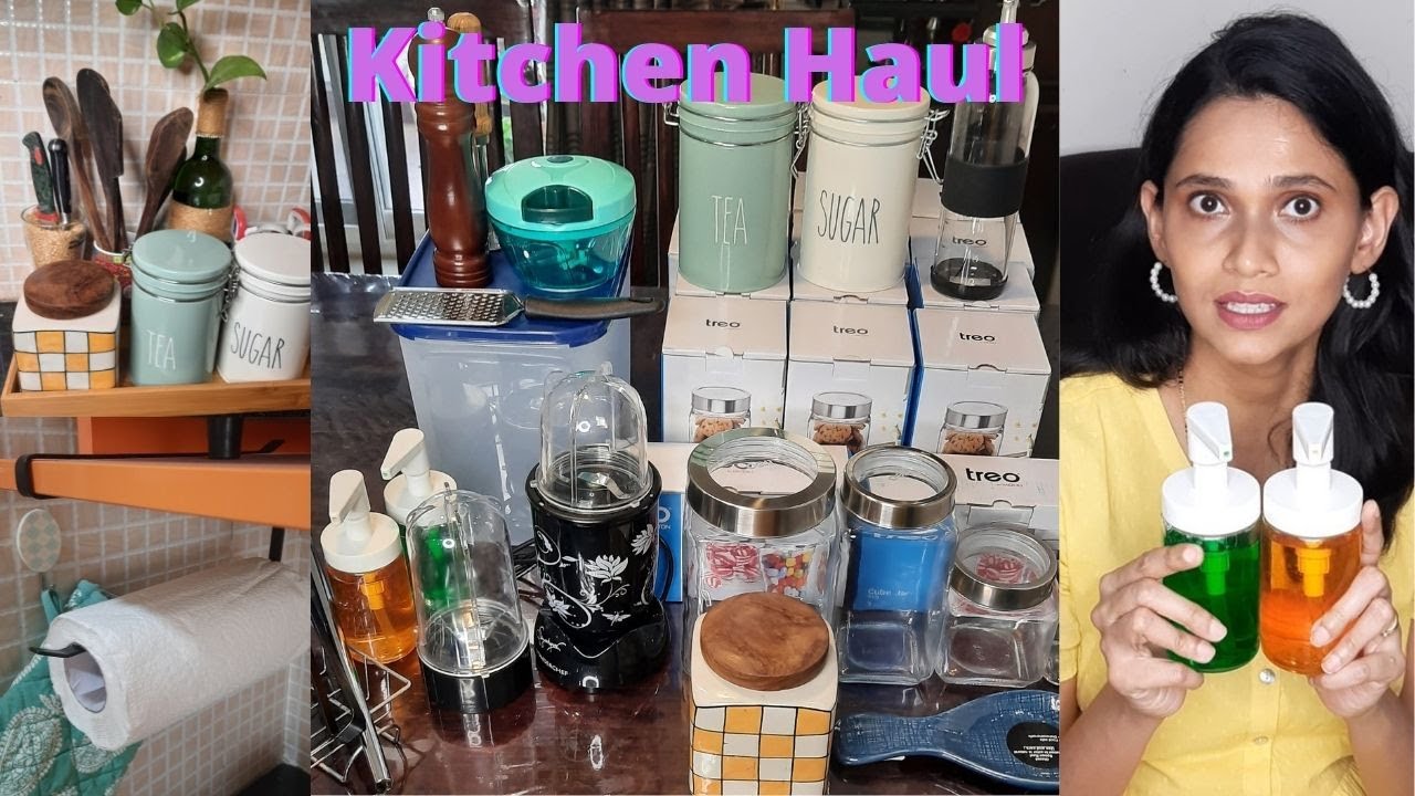 Huge Amazon KITCHEN HAUL | Amazon & Westside Kitchen Shopping | Diwali ...
