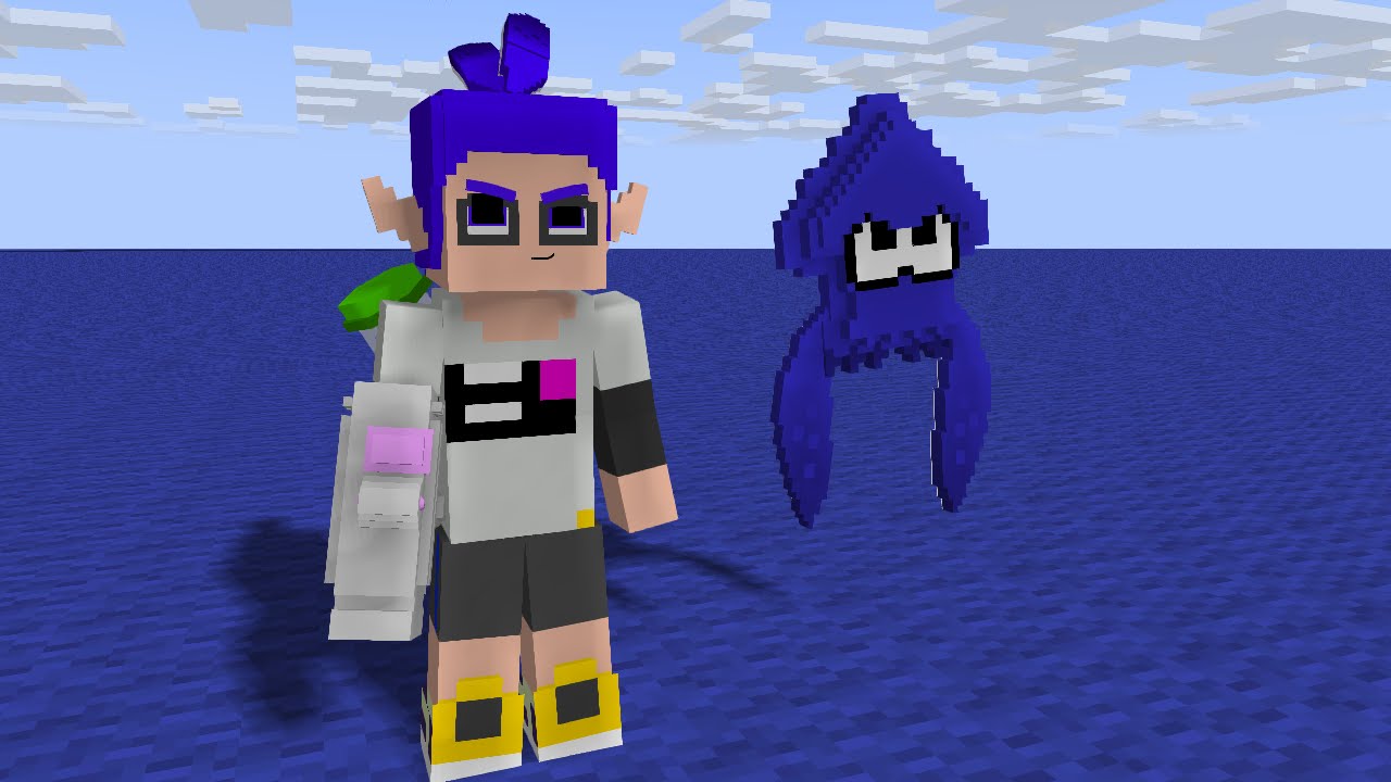 Splatoon dans minecraft episode 2 - YouTube