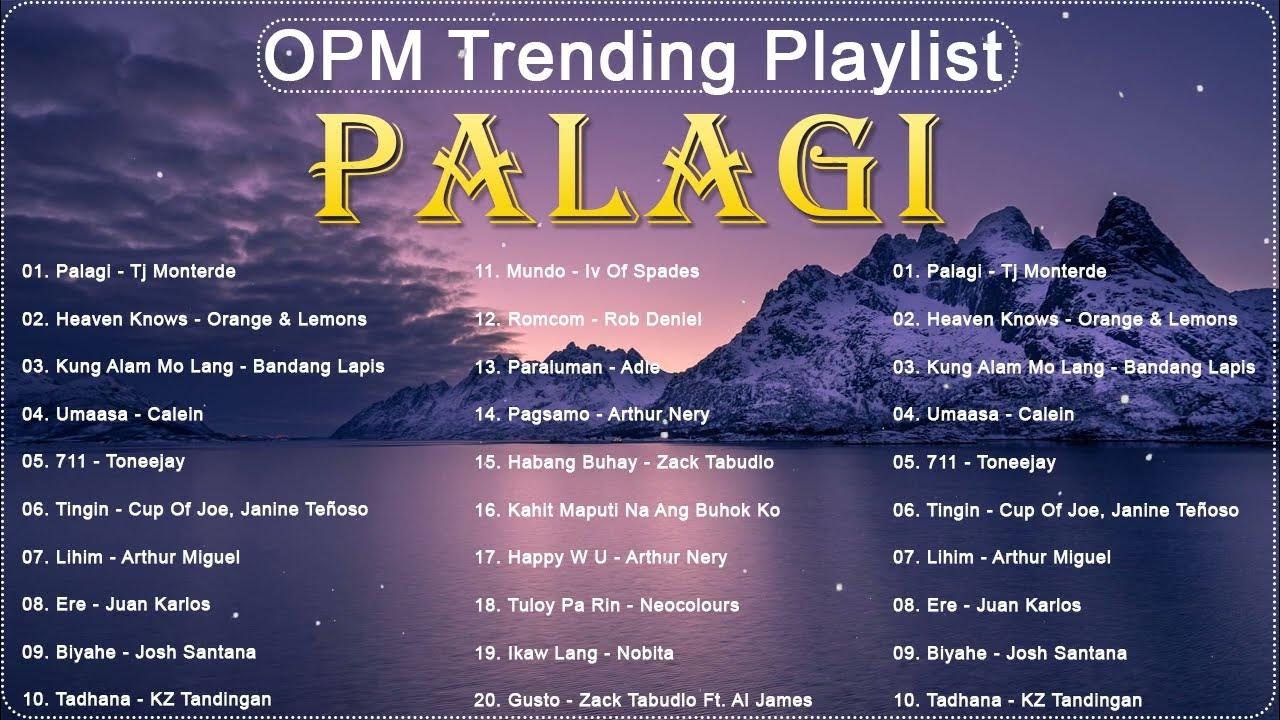 Tj Monterde - Palagi [Lyrics] 💗 Best OPM Tagalog Love Songs | OPM Tagalog Top Songs 2024 - YouTube
