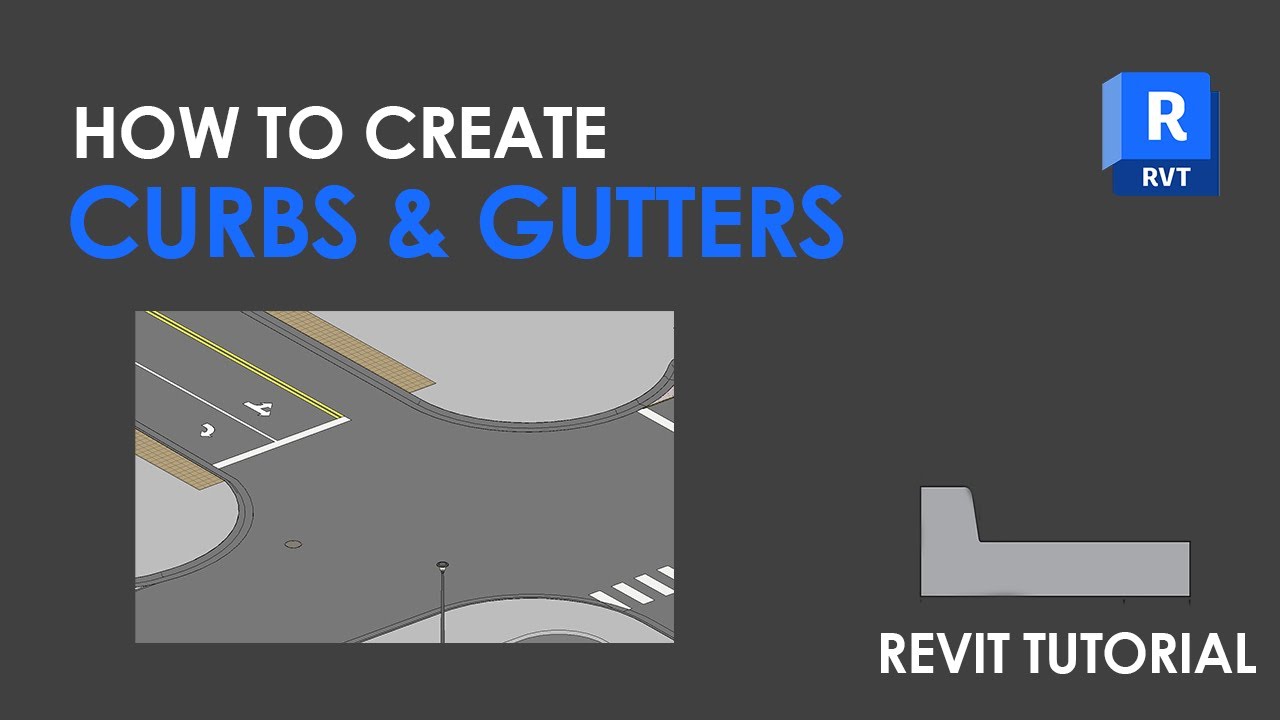 How to Create Curbs in Revit Tutorial - YouTube