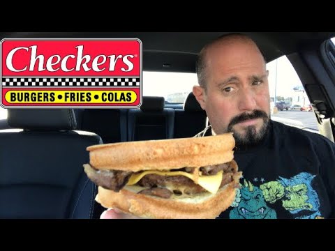 Checkers/Rally's New $2 Sourdough Steak Melt Review : Food Review - YouTube
