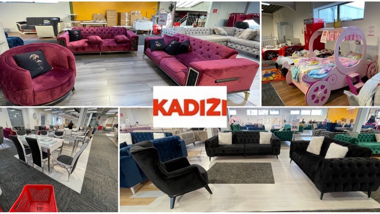 KADIZI : ARRIVAGES MEUBLES CANAPÉ TABLE LIT - YouTube