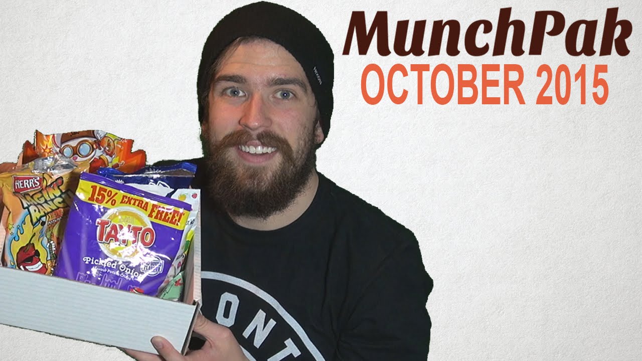 MunchPak Unboxing w/ DanQ8000 - October 2015 | DanQ8000 - YouTube