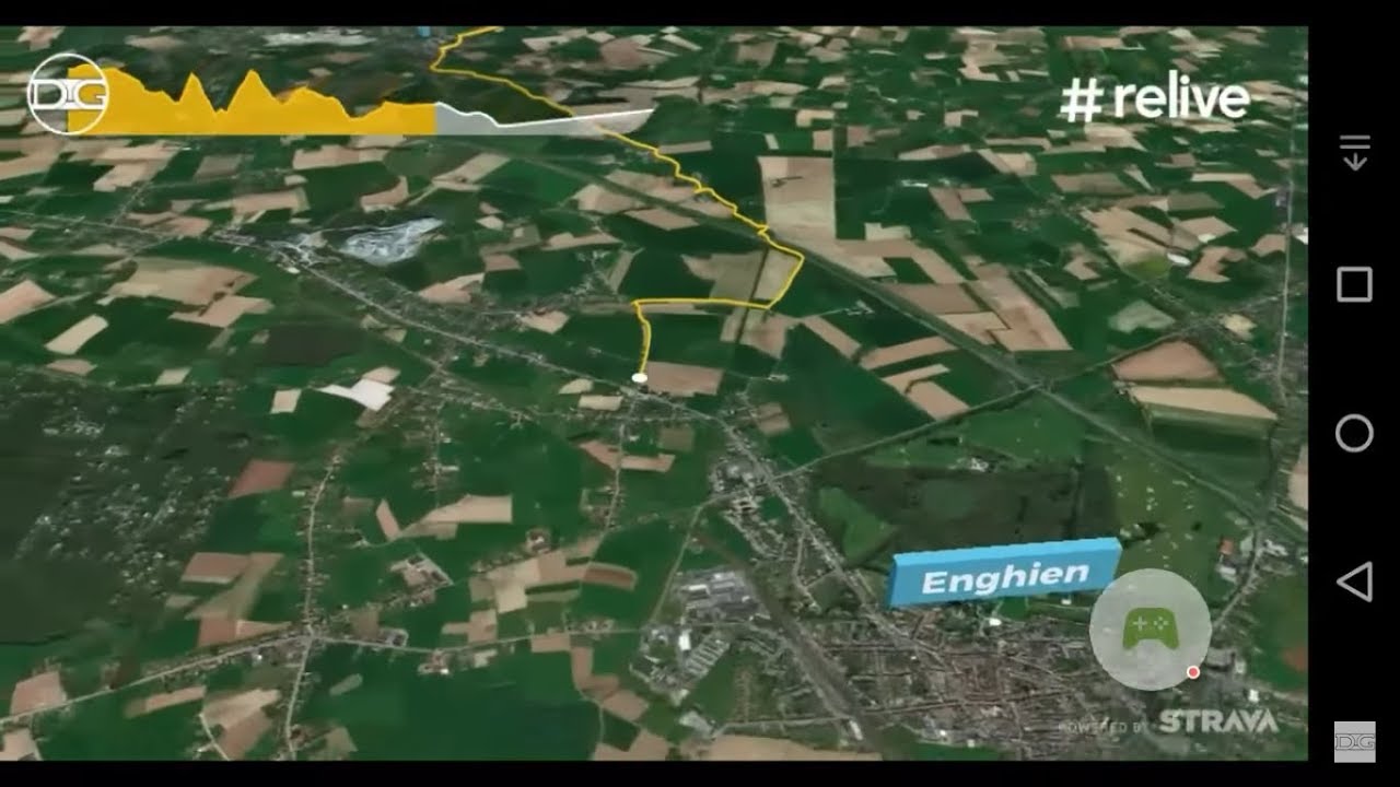 BeA - 2018 - Matinale - #7 : Nivelles : Map feat. STRAVA & RELIVE - YouTube