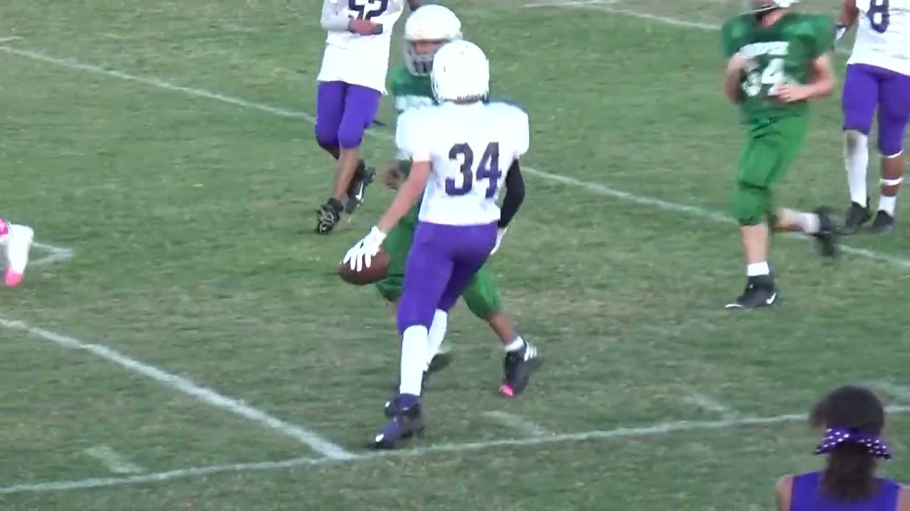 2022 Stockdale 8th Grade Football vs Harper - YouTube