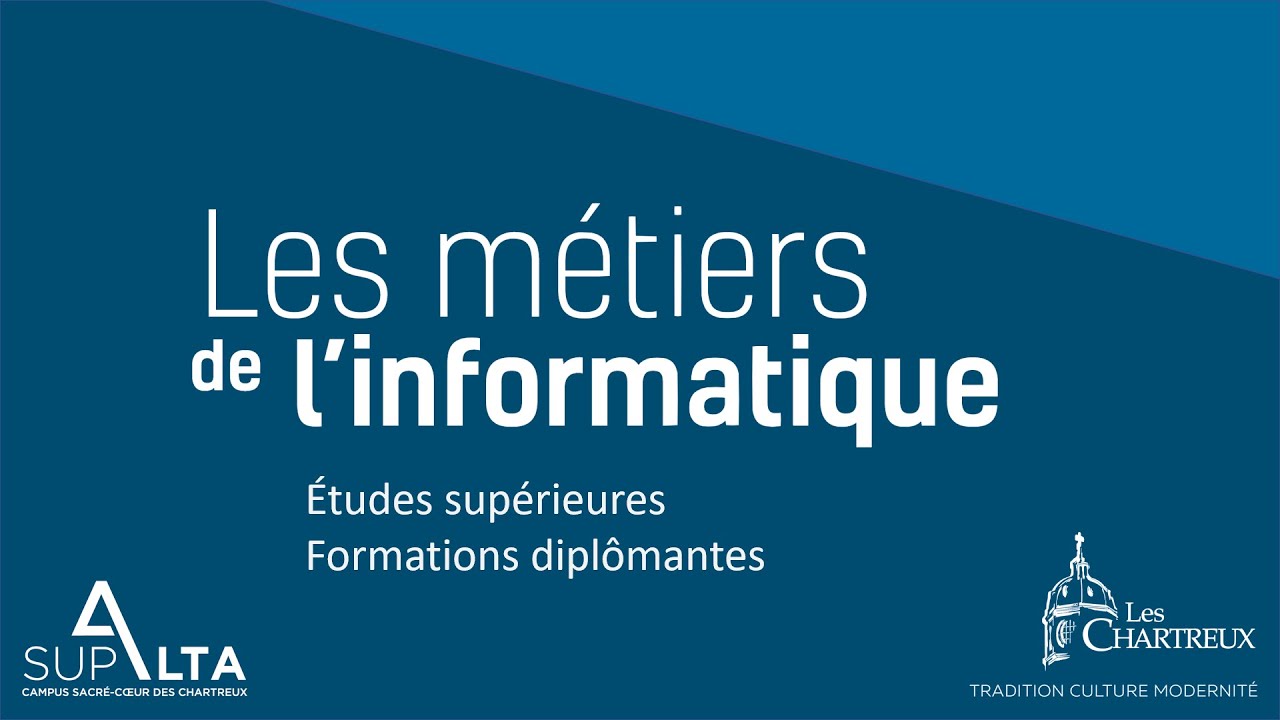 La filière informatique de l'Institution des Chartreux de Lyon - YouTube