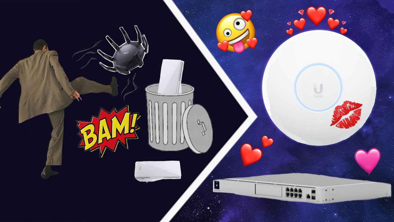 Bye Bye ASUS, Hello UniFi - YouTube
