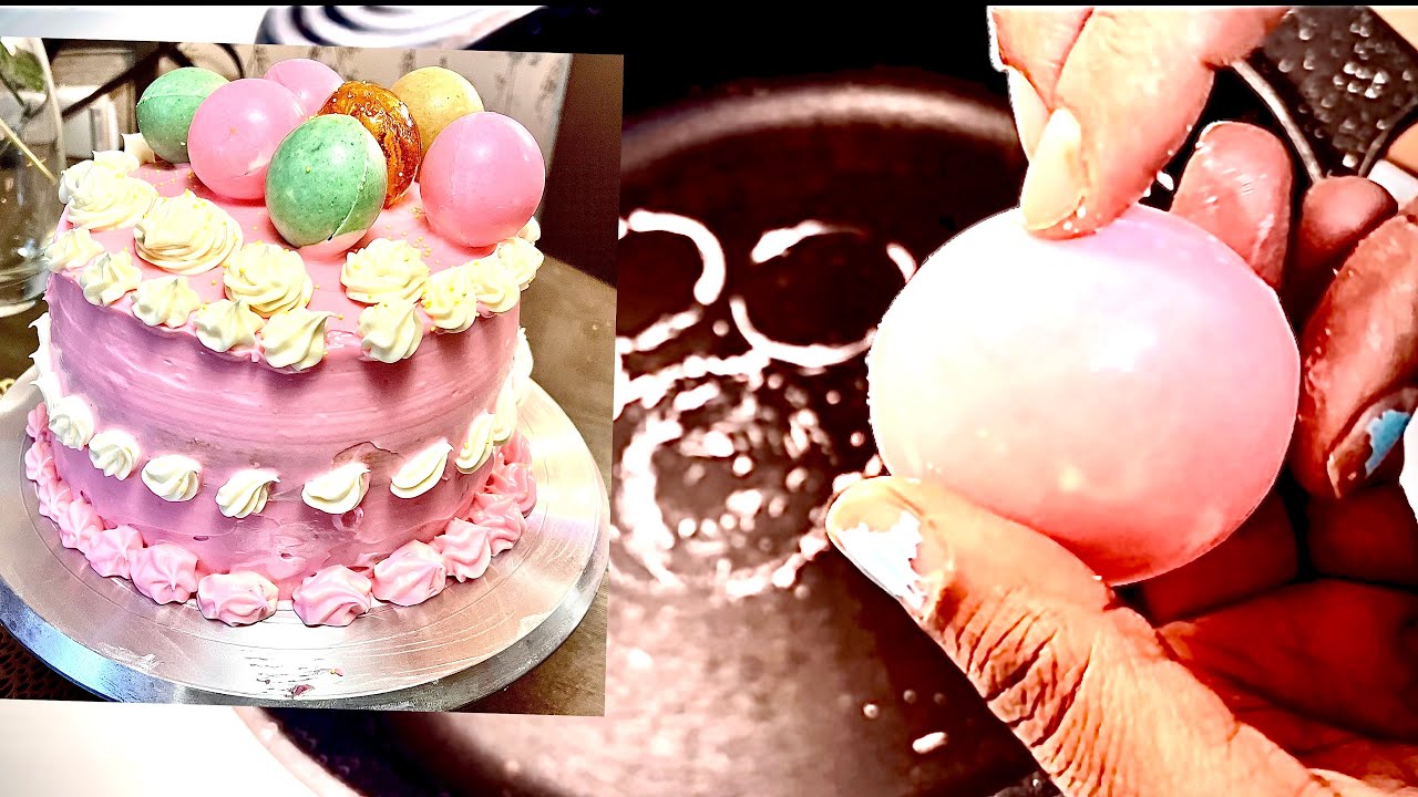 Learn how to make cake bubbles 🫧 it's so beautiful on cakes 🍰 - YouTube
