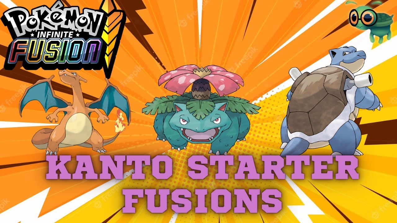 Kanto Starter Fusions! Pokemon Infinite Fusion - YouTube
