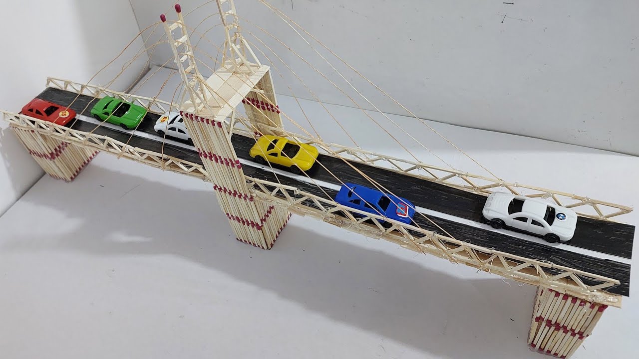 Bridges are beautiful even with matchsticks. - YouTube