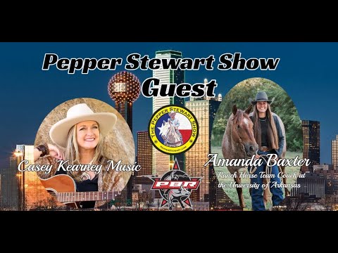 Guest: Cowgirl Amanda Baxter and Musician Casey Kearney - YouTube