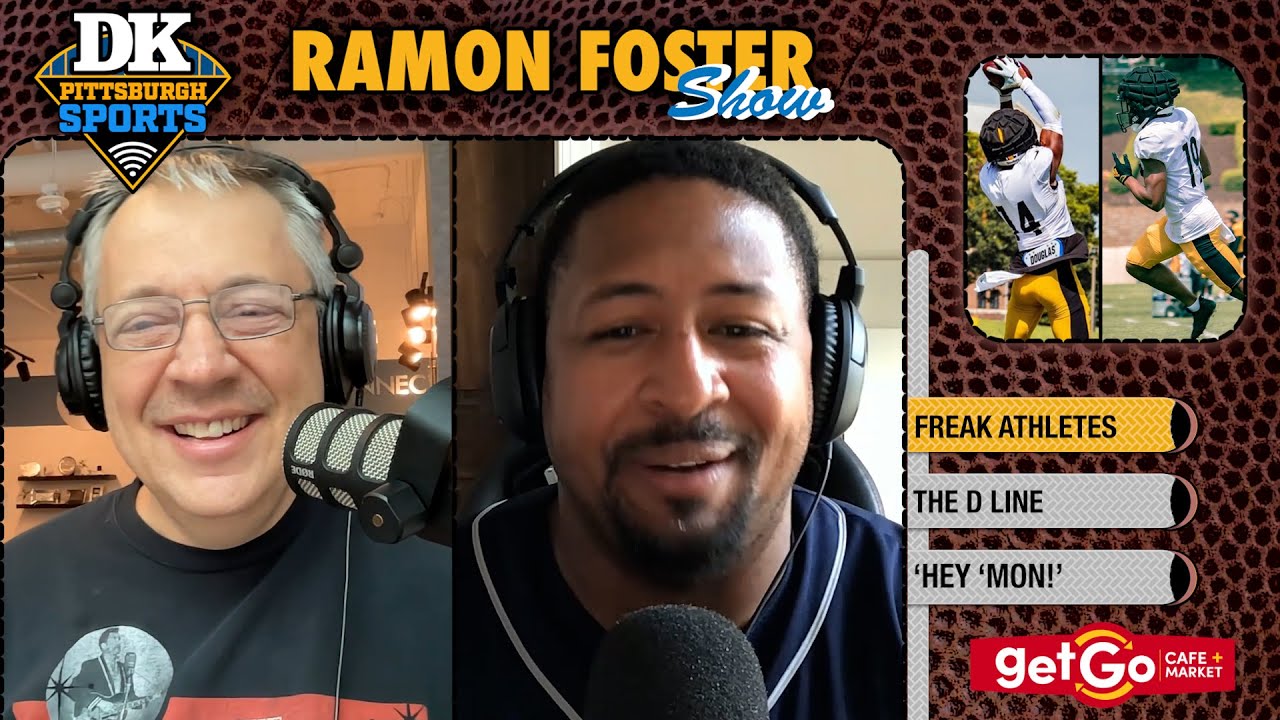 The Ramon Foster Steelers Show: The freak athlete's at WR - YouTube