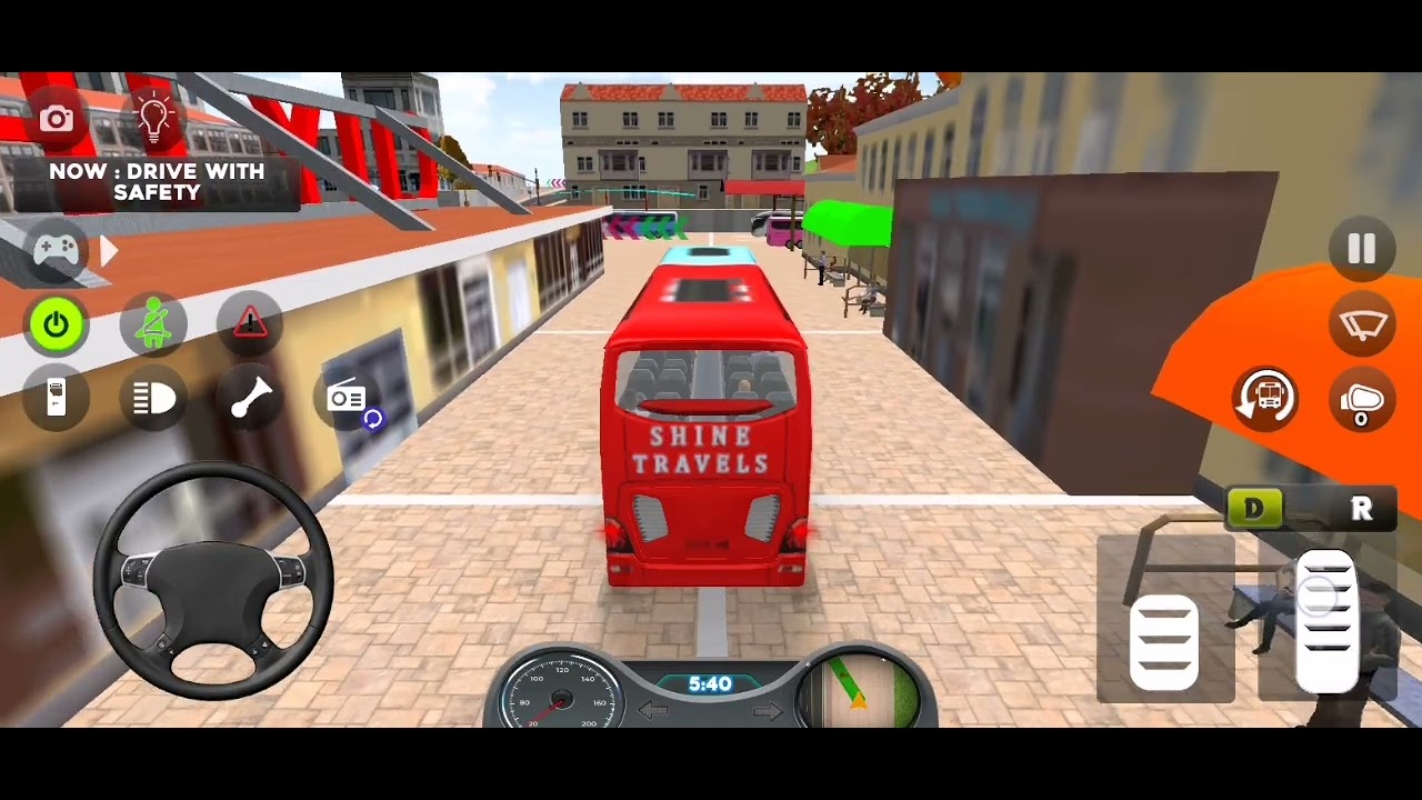bus driving simulator - YouTube