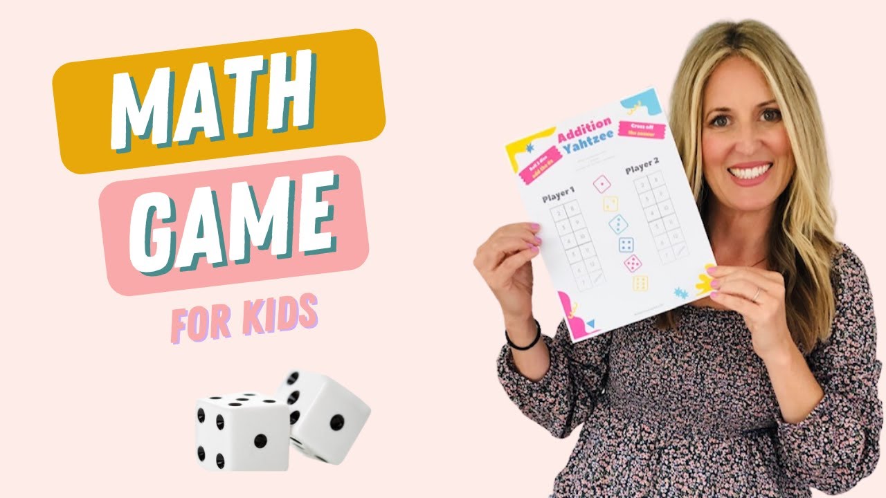 How to Practice Addition Facts | Fun Dice Game for Kids - YouTube