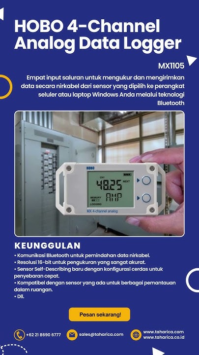 HOBO 4-Channel Analog Data Logger #indoor #analog #datalogger #onset # ...