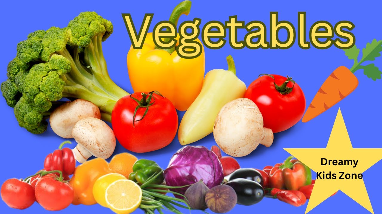 Kids vocabulary - [NEW] Vegetables - Learn English for kids - English ...