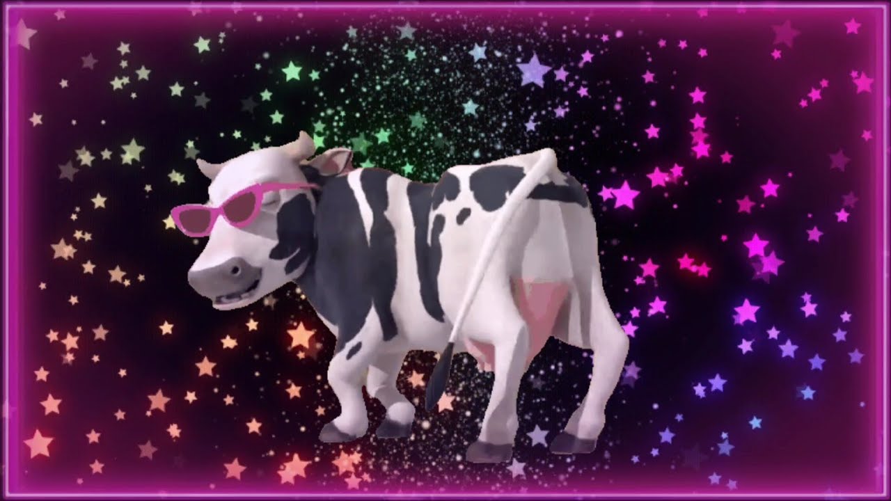 La vaca Lola bailando con los mejores efectos visuales/cow Lola dancing ...