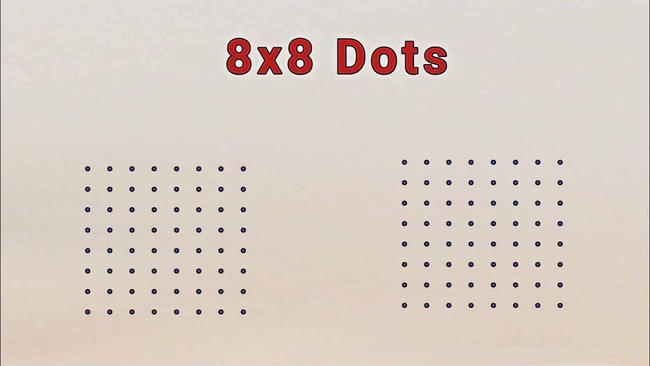 8x8 Dots 2 Simple beautiful rangoli designs 🌺 easy rangoli drawing 🌺 ...