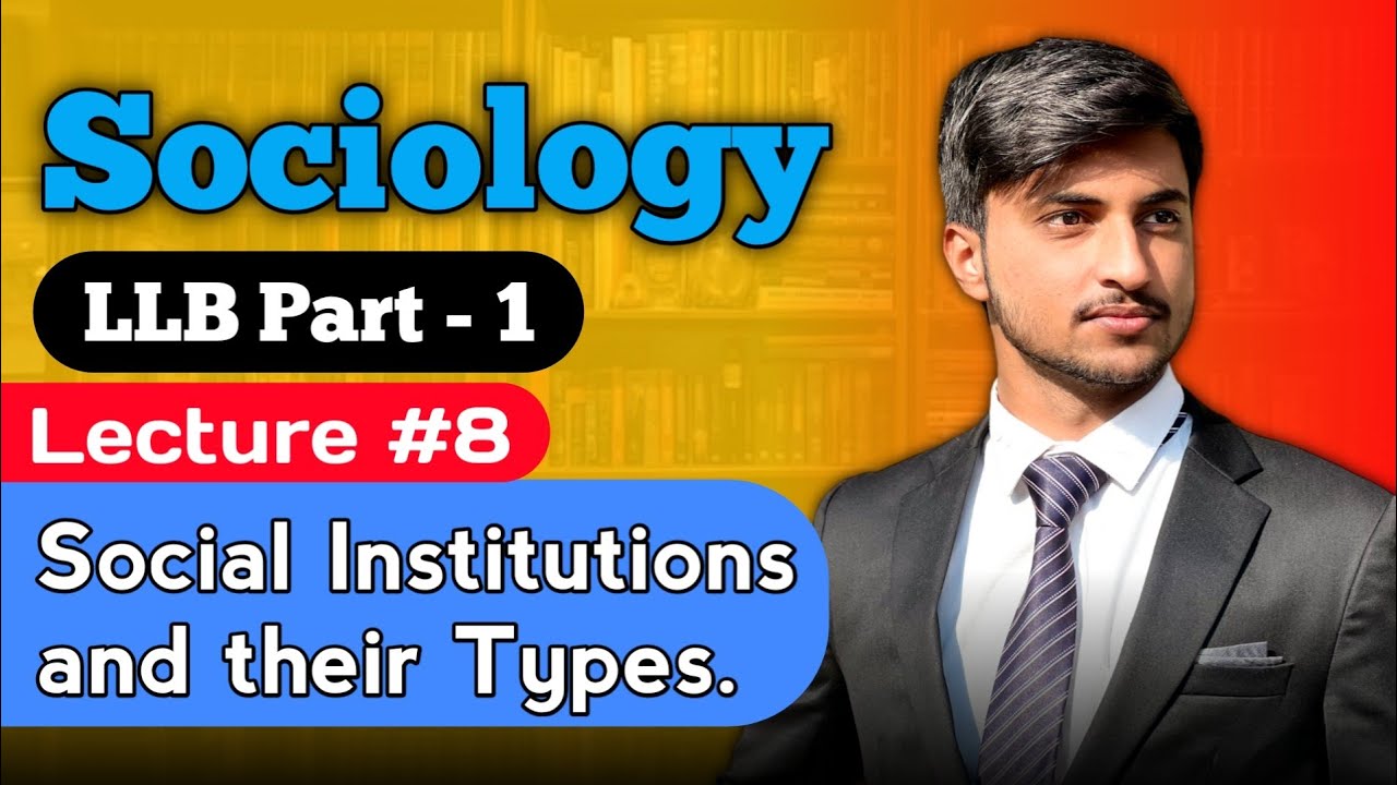 Social Institutions and Different types of Social Institutions | LLB ...