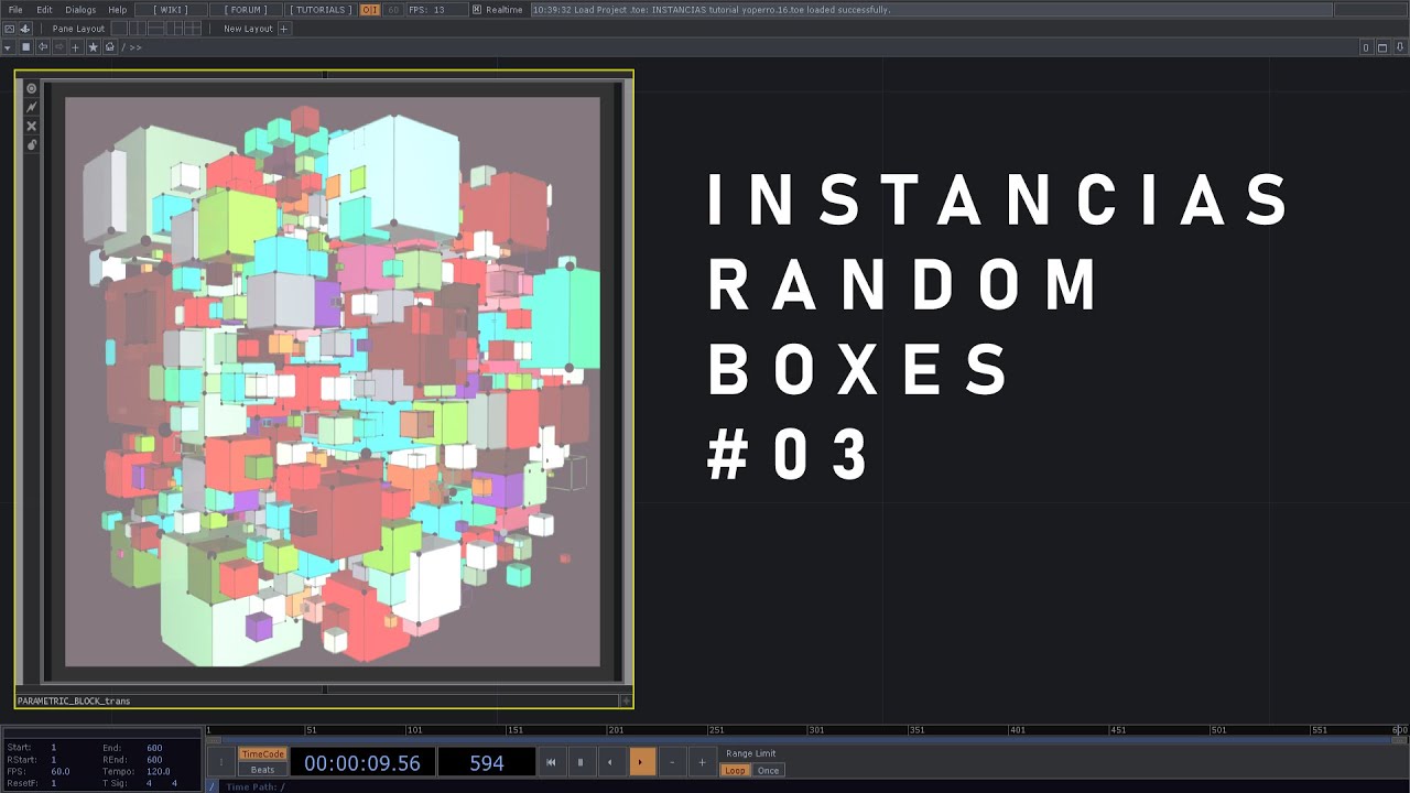 Instancias - Random boxes - Touchdesigner | 8/10 - YouTube