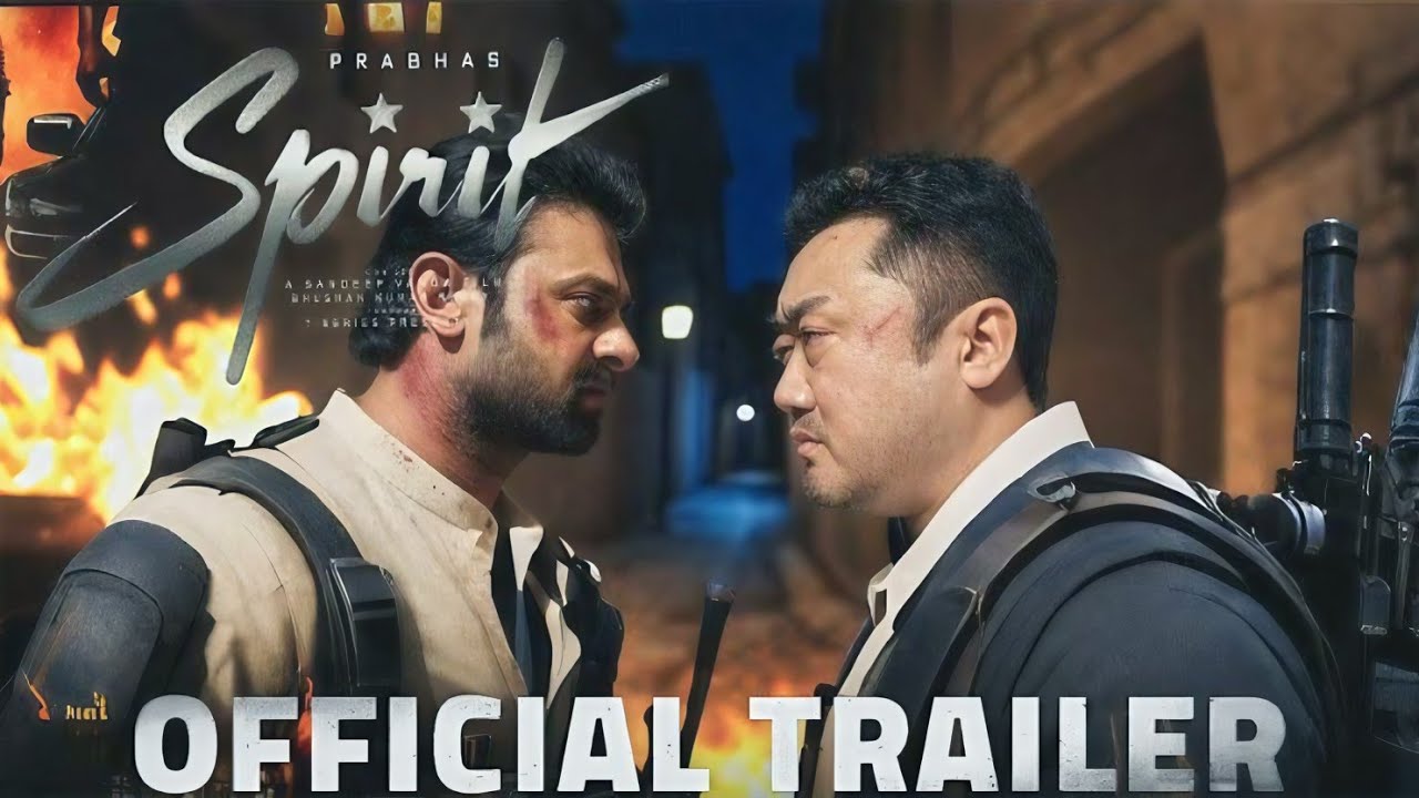 Spirit - Official Trailer | Don Lee | Rebel Star Prabhas | Sandeep ...