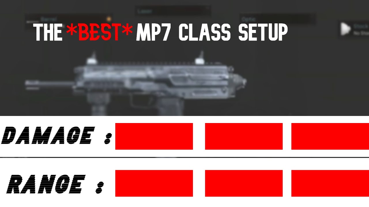 The *BEST* MP7 Class - Modern Warfare - YouTube