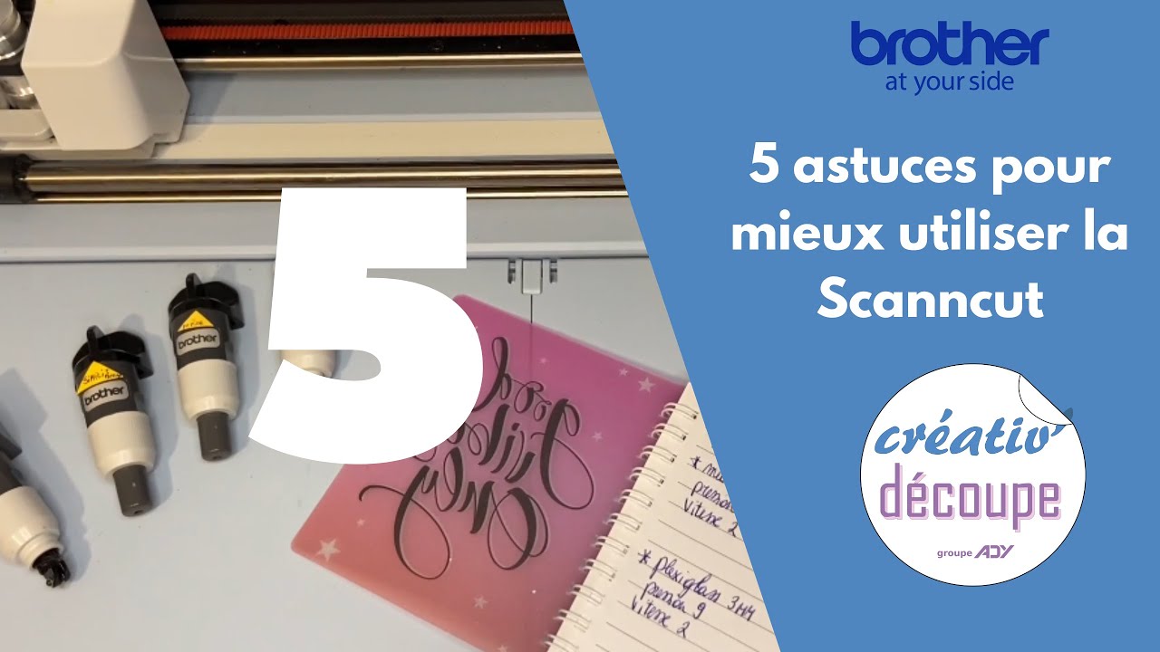 5 astuces pour mieux utiliser la Scanncut - YouTube