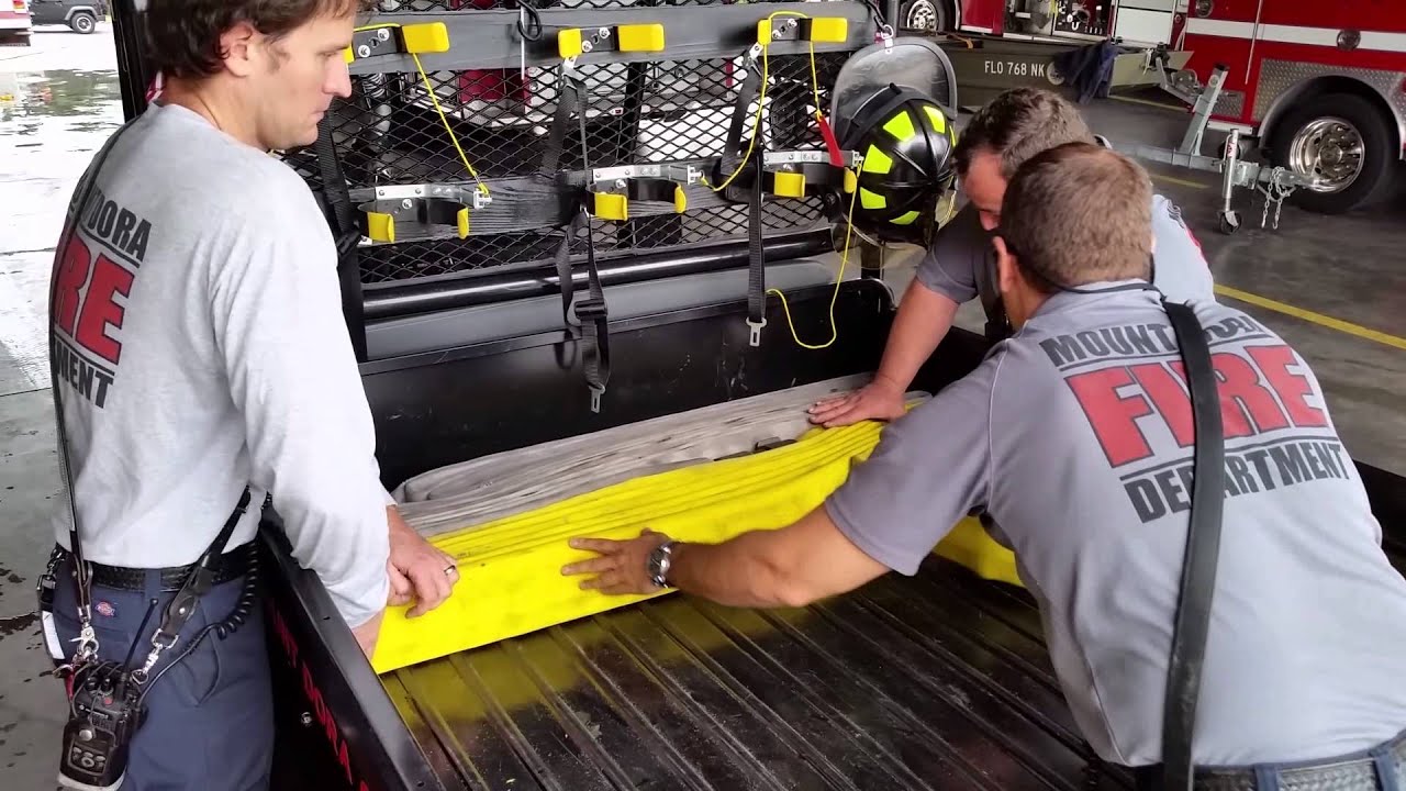 Mule hose load - YouTube