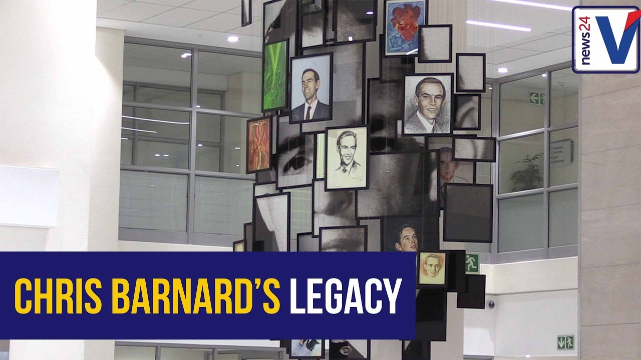 Chris Barnard's legacy takes prominant place in new Hospital - YouTube