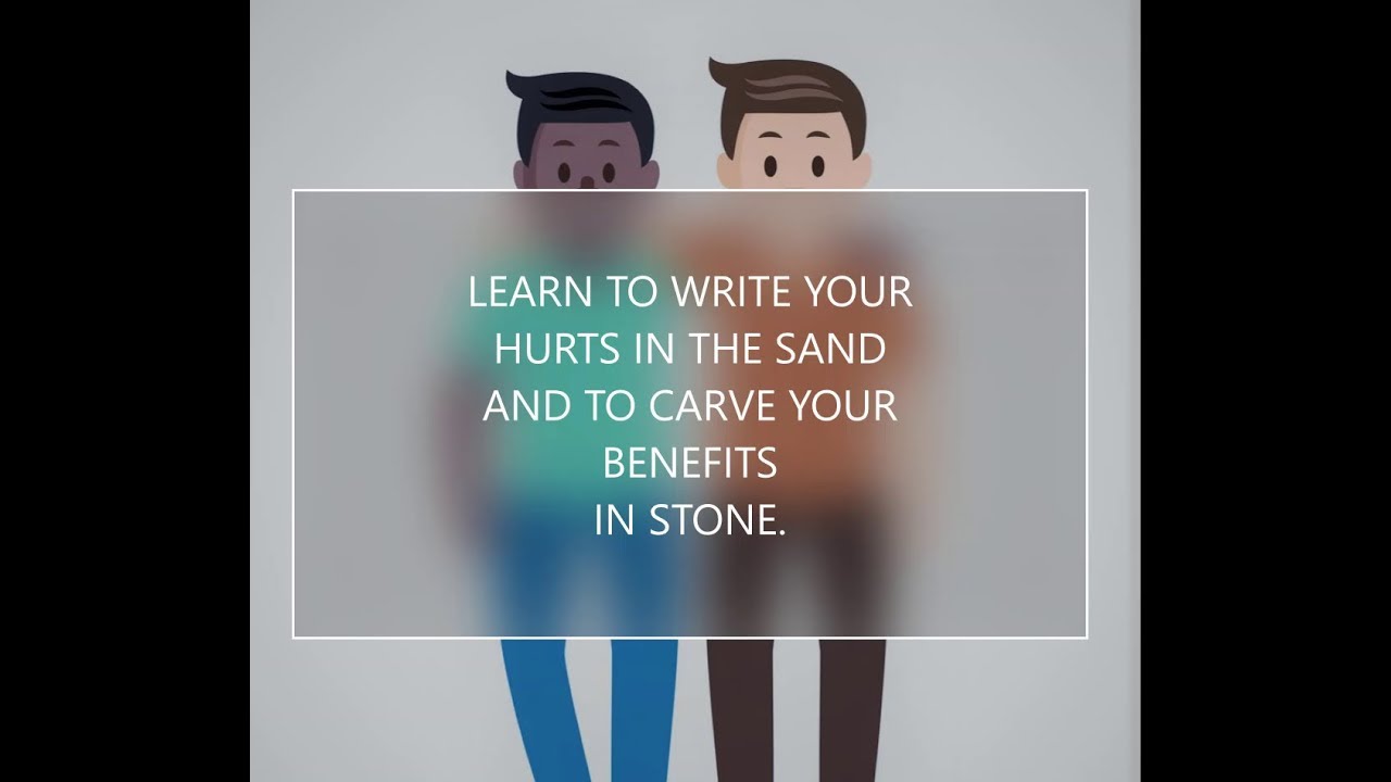 Meaningful Stories: Sand & Stone Story about Friendship - YouTube