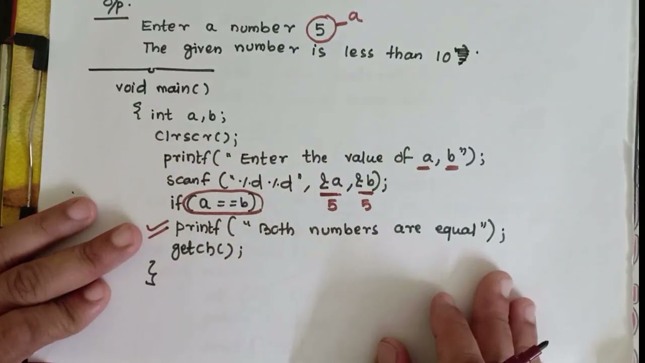 DECISION CONTROL STATEMENTS In C Programming YouTube DECISION CONTROL STATEMENTS In C Programming YouTube