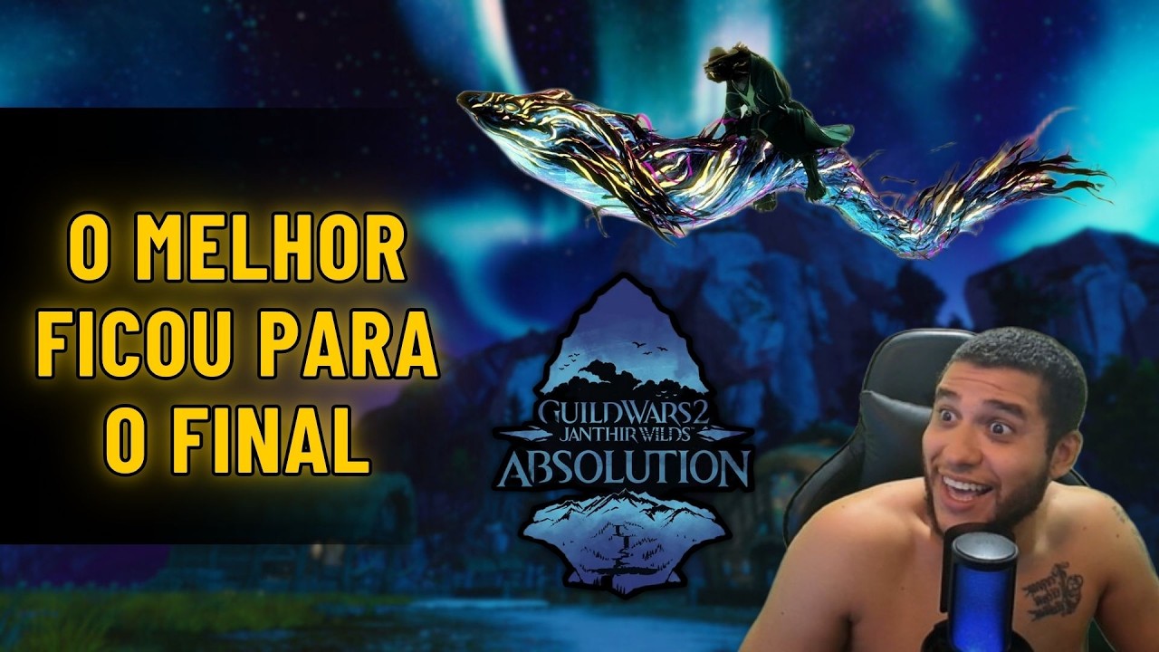 REACT DA NOVA ATUALIZAÇÃO DE GUILD WARS 2: JANTHIR WILDS "ABSOLUTION ...