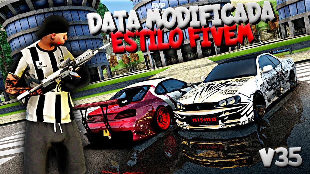 SAIU! MINHA DATA MODIFICADA ESTILO FIVEM V35 (Sem Bug de Render) P ...