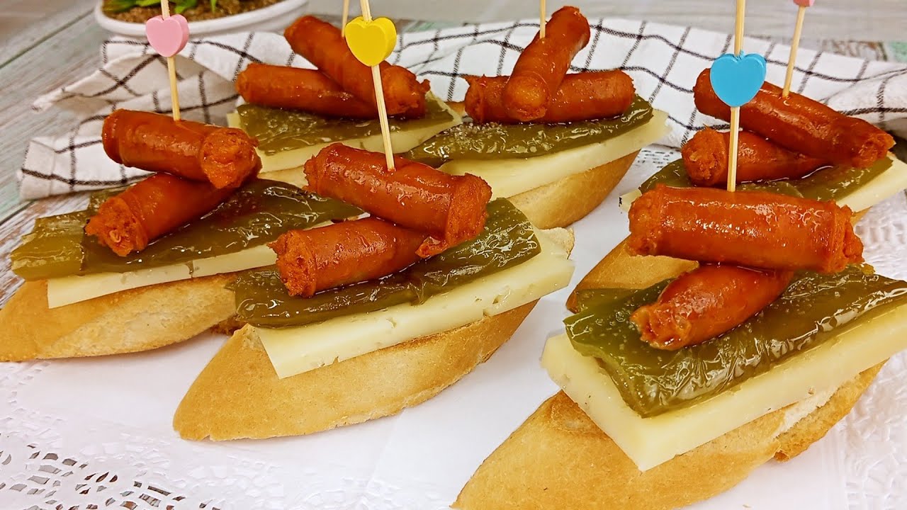 Es tan Rico que lo hago casi todos los días!!! 💥💥 Pinchos De chistorra ...