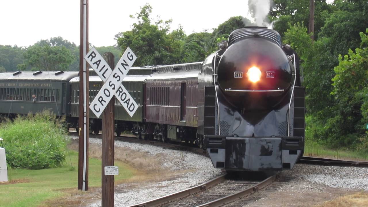 N&W Class J #611 7/30/16 - YouTube