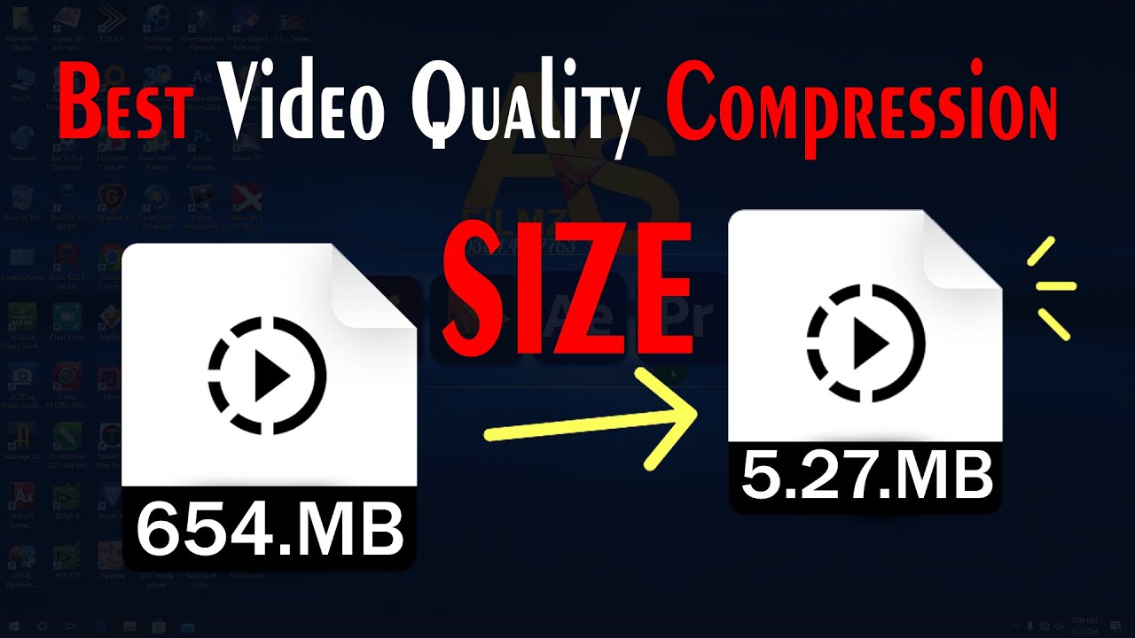 How To Compress Video | Best Quality Video Compression software |AS Digital Software - YouTube
