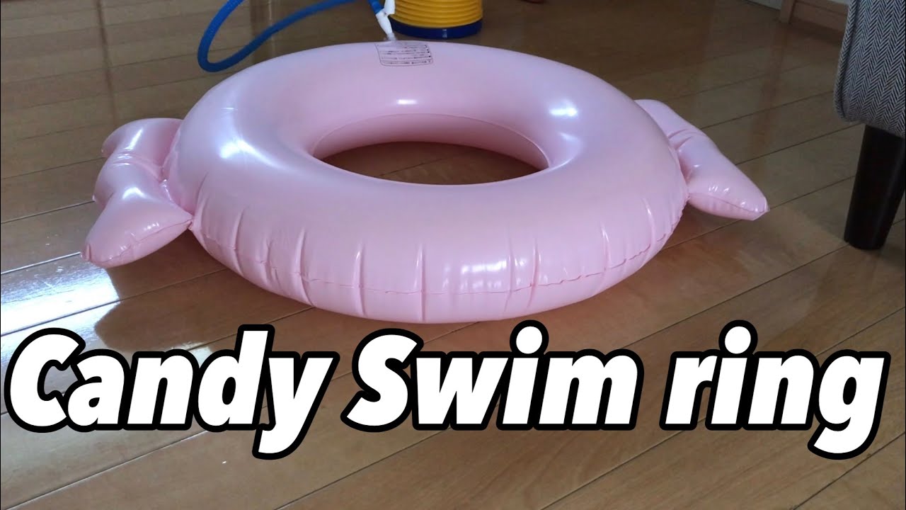 Candy Swim Ring キャンディ型浮き輪 - YouTube