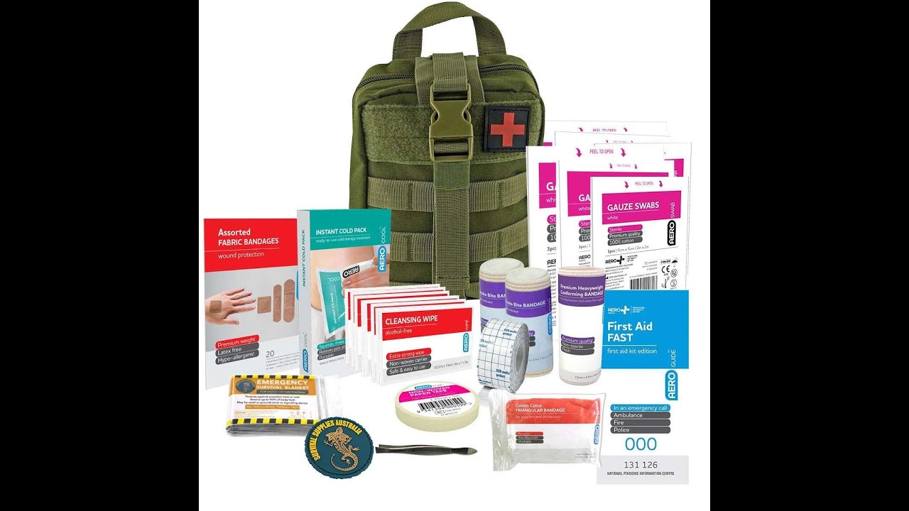 Bushwalkers Medical Kit - YouTube