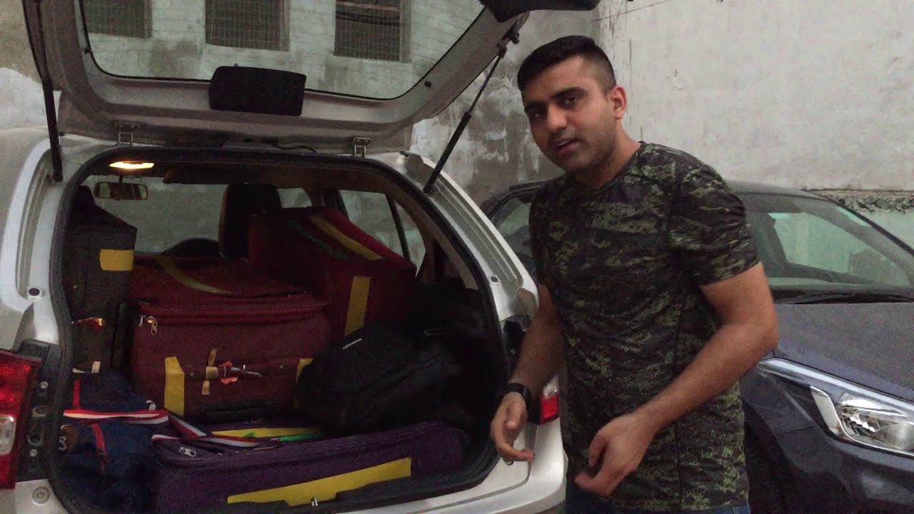 Maruti Suzuki Ignis Cargo space review(English) | Ignis Boot Space ...