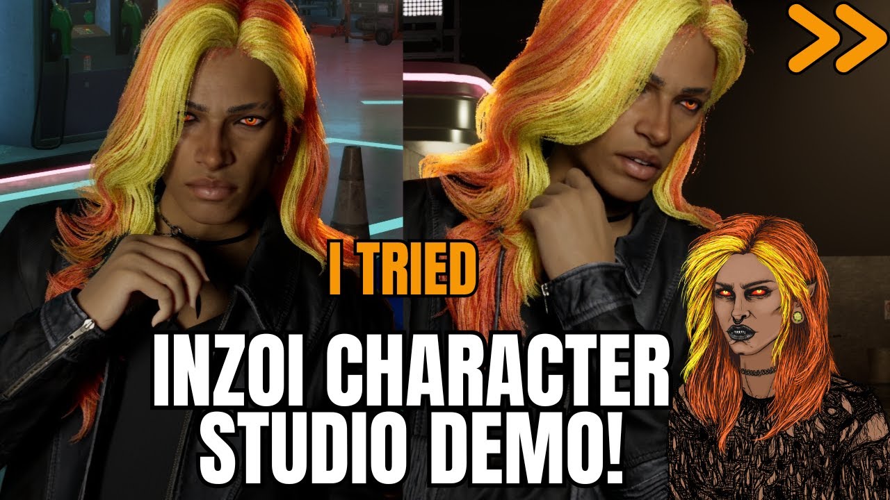 I Tried InZOI Character Studio Demo | Life Simulation - YouTube