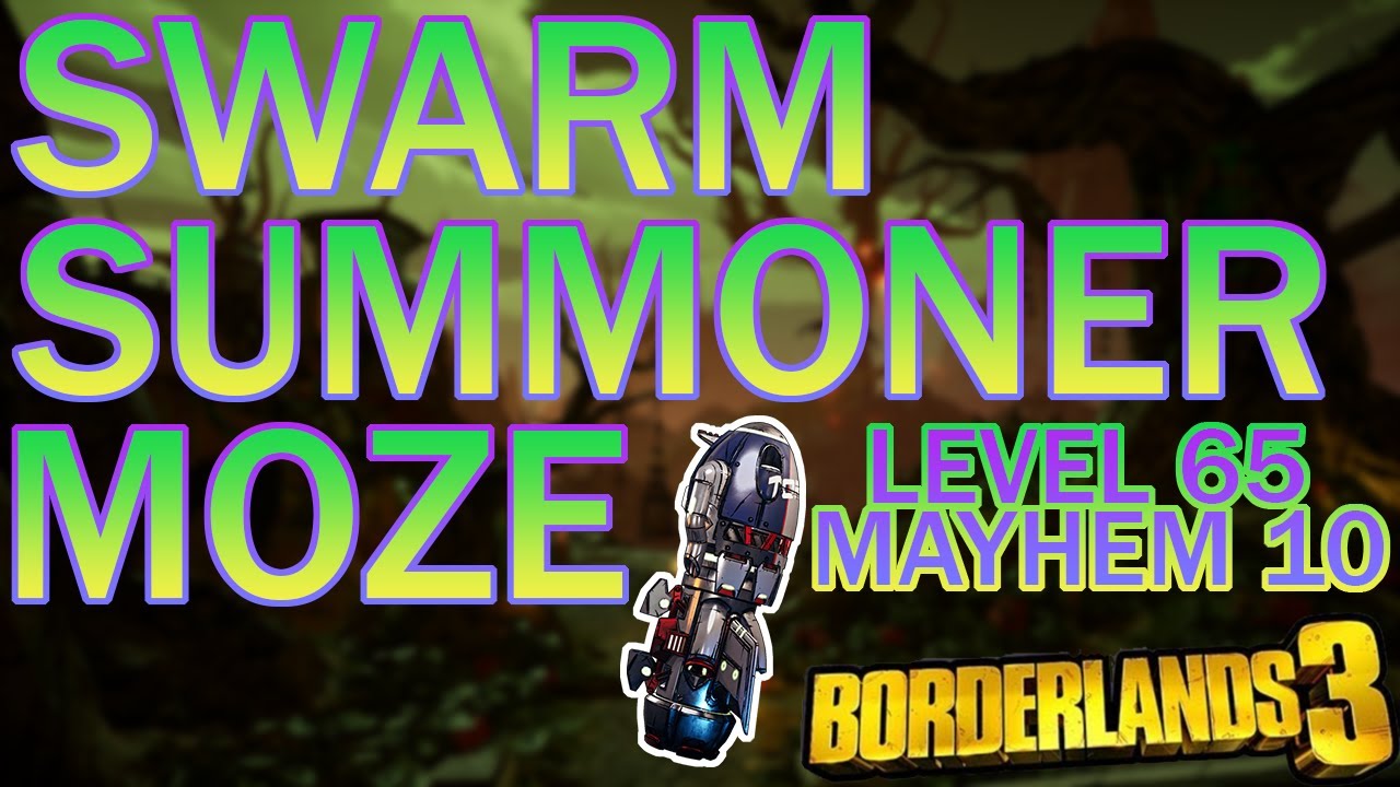 BEST Grenade Spam Moze Build | Swarm Summoner Moze | Mayhem 10 Level 65 ...