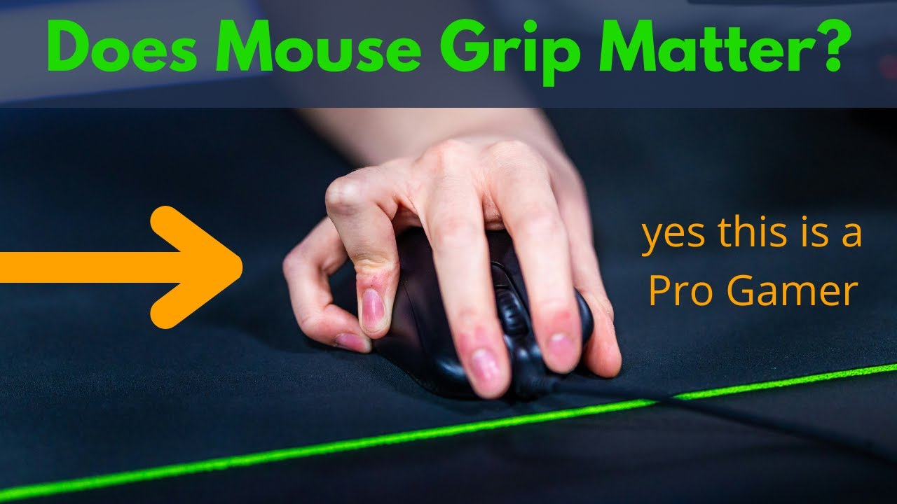 Pro Gamer Mouse Grips and Why They Work - YouTube