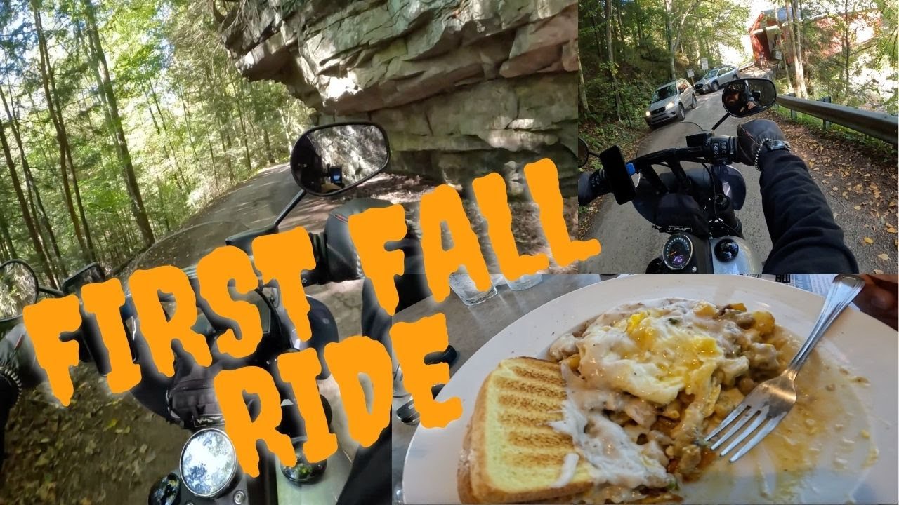 First Fall Ride; Motorcycles, Good Food, Cliffside roads, and Fall ...