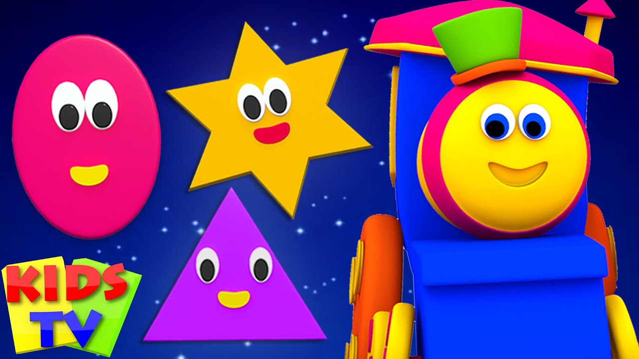Bob the Train Shape Safari: Adventure and Learning with Shapes - YouTube