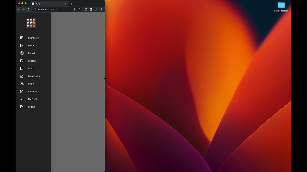 Responsive navigation drawer flutter web. - YouTube