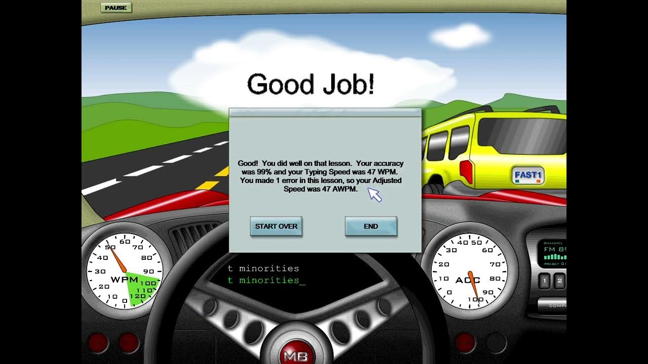 Playing mavis beacon typing Games - YouTube