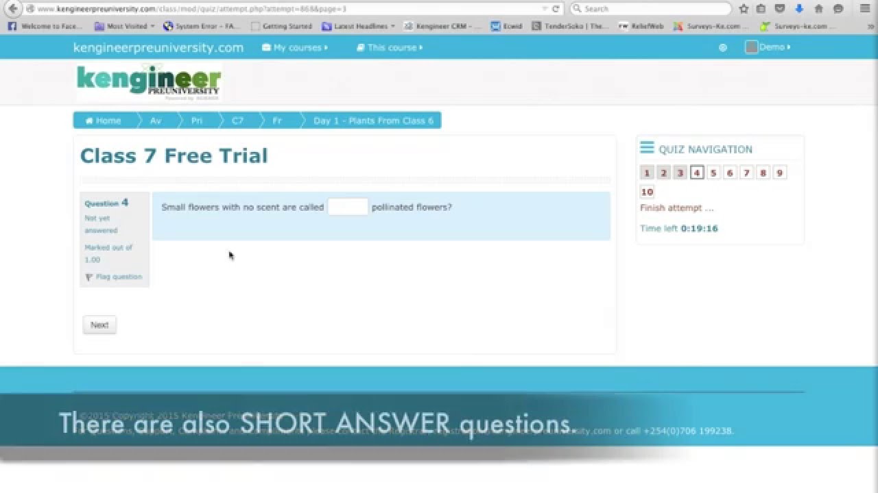 Kengineer Preuniversity for Primary and KCPE Revision 80 second tour - YouTube